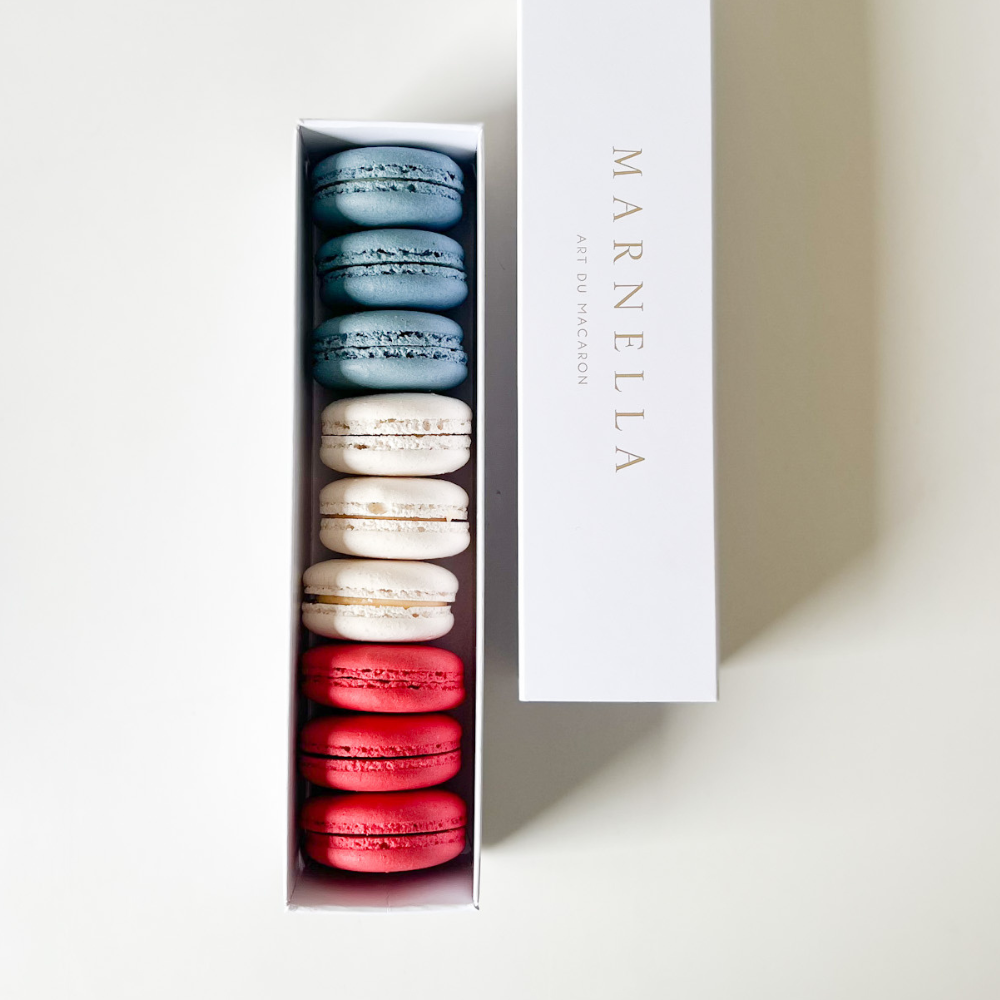 VIVA LA FRANCE MACARON SLEEVE – Marnella Art du Macaron